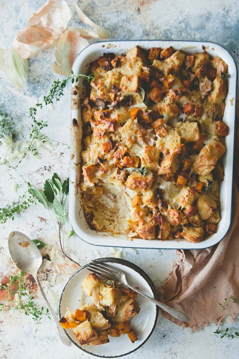 Ina Garten's Savory Artichoke and Leek Bread Pudding Recipe - Wonder ...