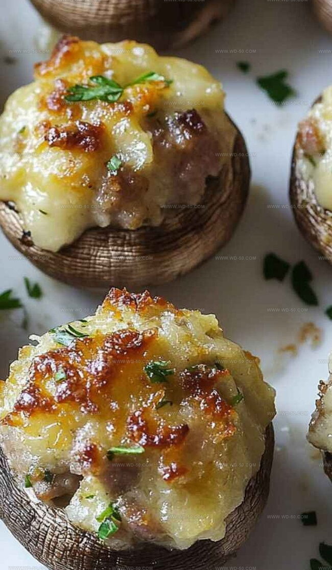 Barefoot Contessa's Perfect Sausage-Stuffed Mushrooms Recipe - Wonder ...